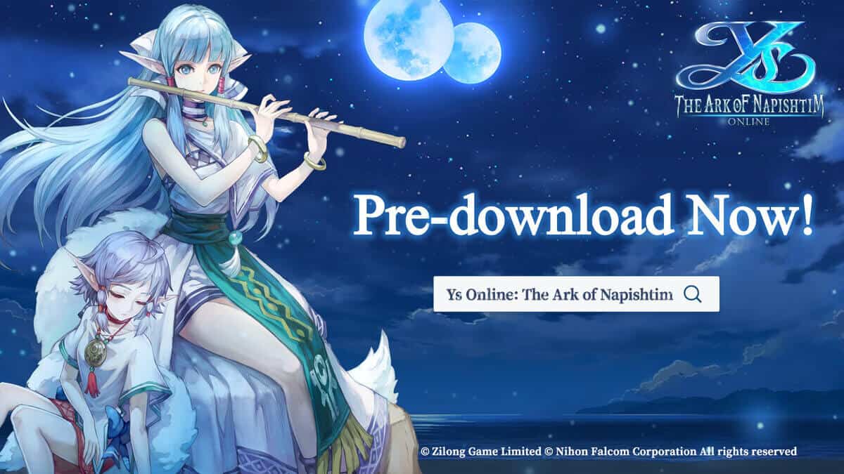 Ys Online: The Ark of Napishtim game pre-download is available now ...